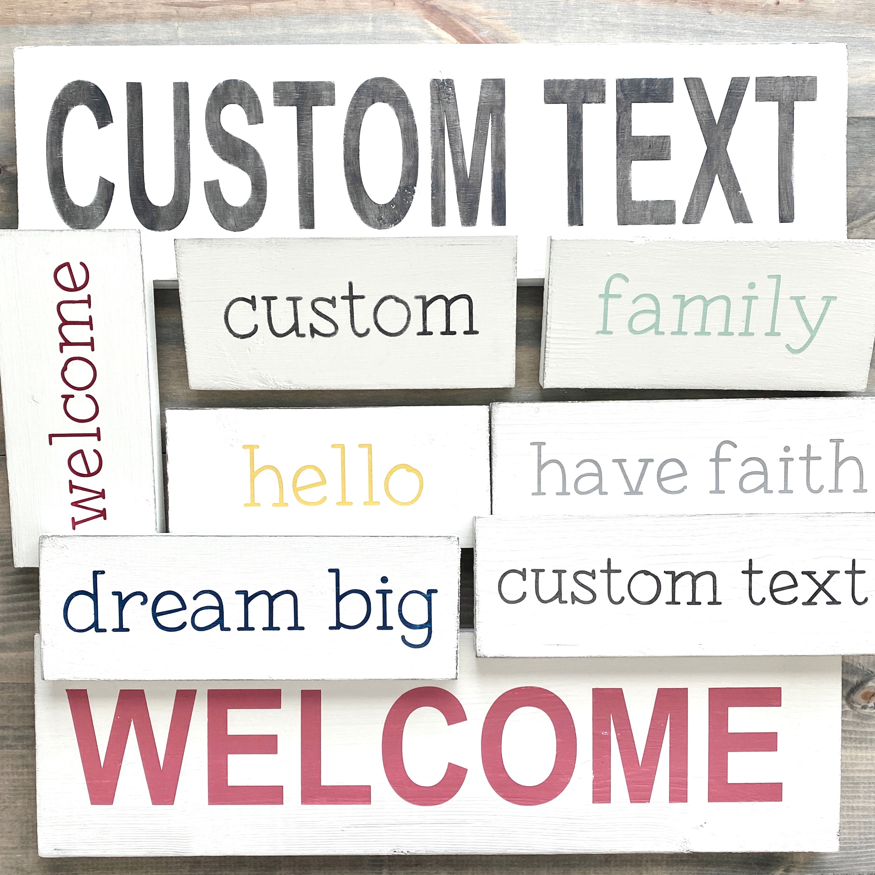 Custom Signs – Anchored Soul Designs